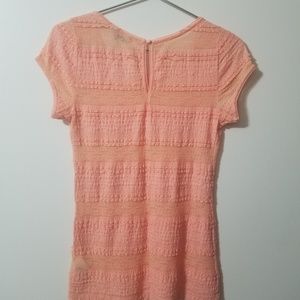 Guess | Tops | Guess Peach Lace Long Tee Tunic | Poshmark